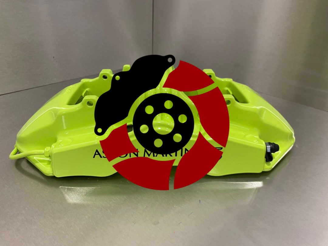 Aston Martin DBS Brake Calipers Repainted