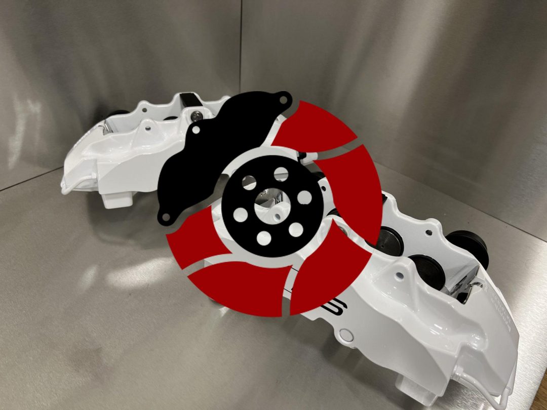 Audi RS3 Brake Calipers Painted